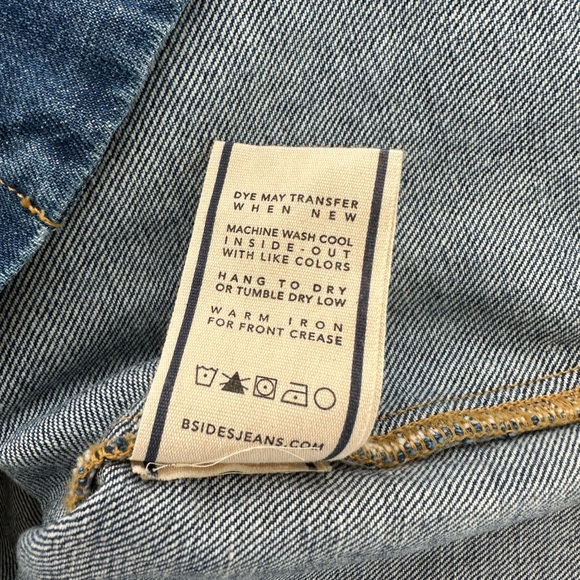 B SIDES | Jackets & Coats | Nwot B Sides Denim Hooded Travel Jacket In ...